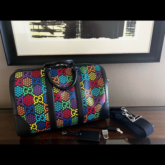 Gucci | Bags | Gucci Psychedelic Duffle Bag | Poshmark